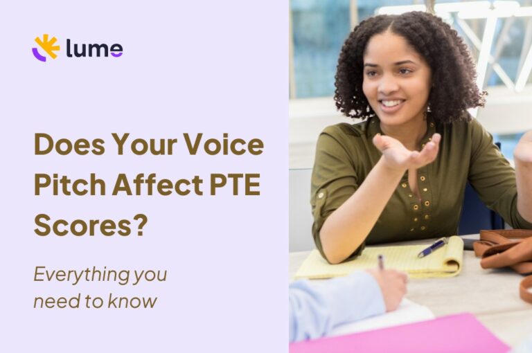 Does Your Voice Pitch Affect Your PTE Speaking Score?