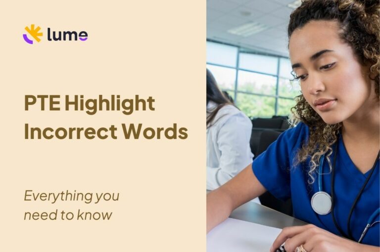 PTE Highlight Incorrect Words Overview And Tips