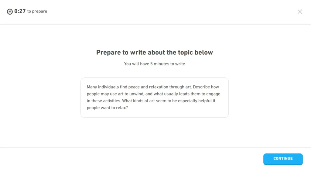 Duolingo English Test (DET) Writing Sample Questions & Examples